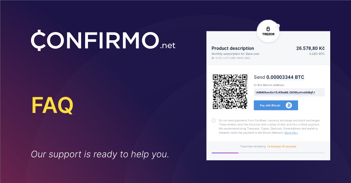 FAQ - Confirmo.net