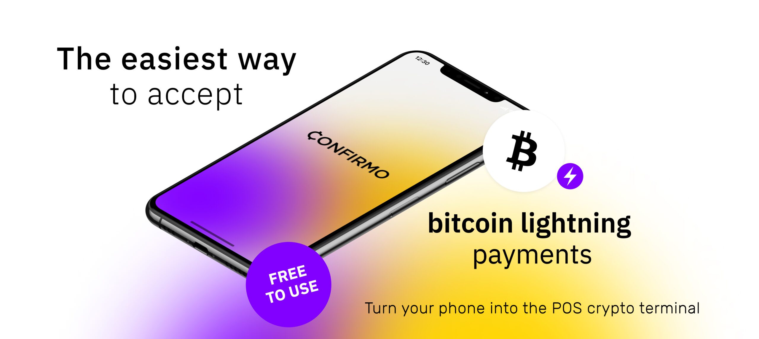 Bitcoin Lightning Point-of-Sale | CONFIRMO - crypto payment gateway